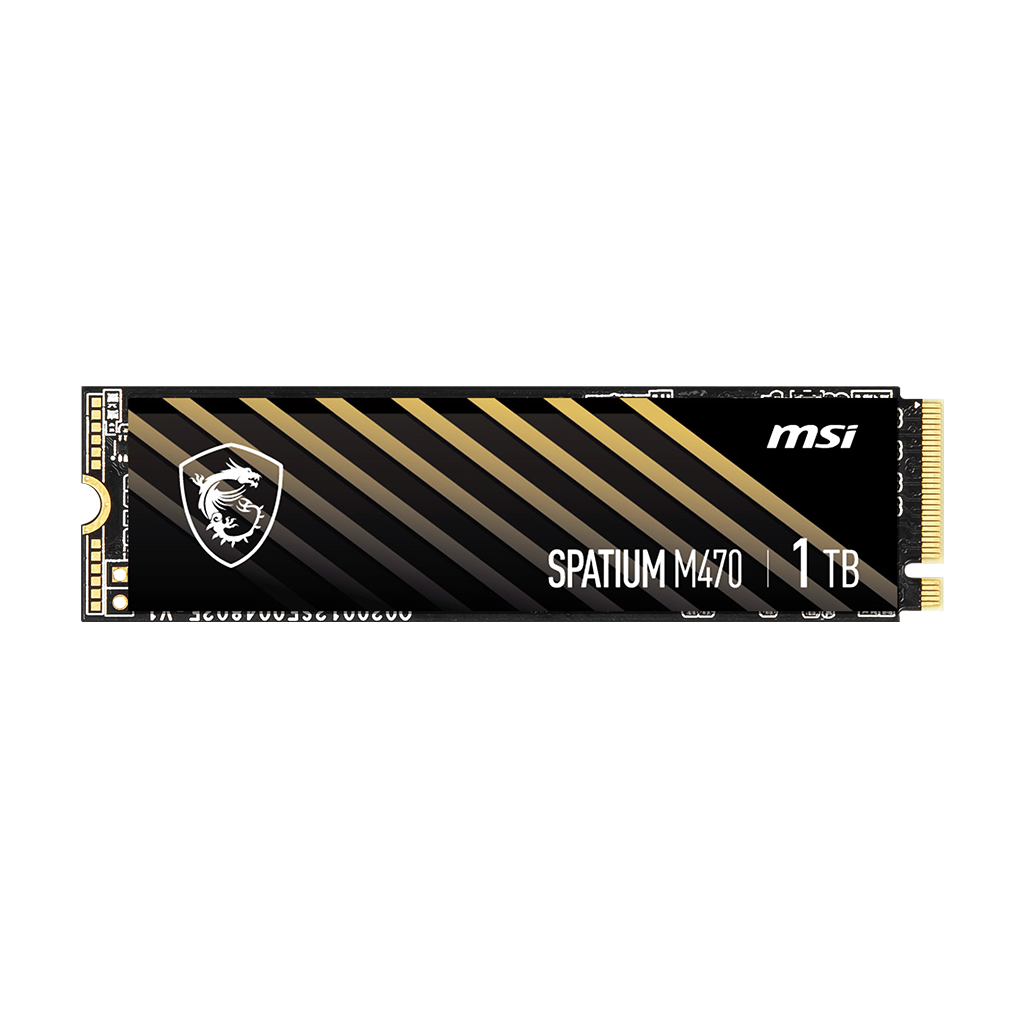 MSI SPATIUM M470 PCIe 4.0 NVMe M.2 1TB SSD Storage - MSI-US Official Store