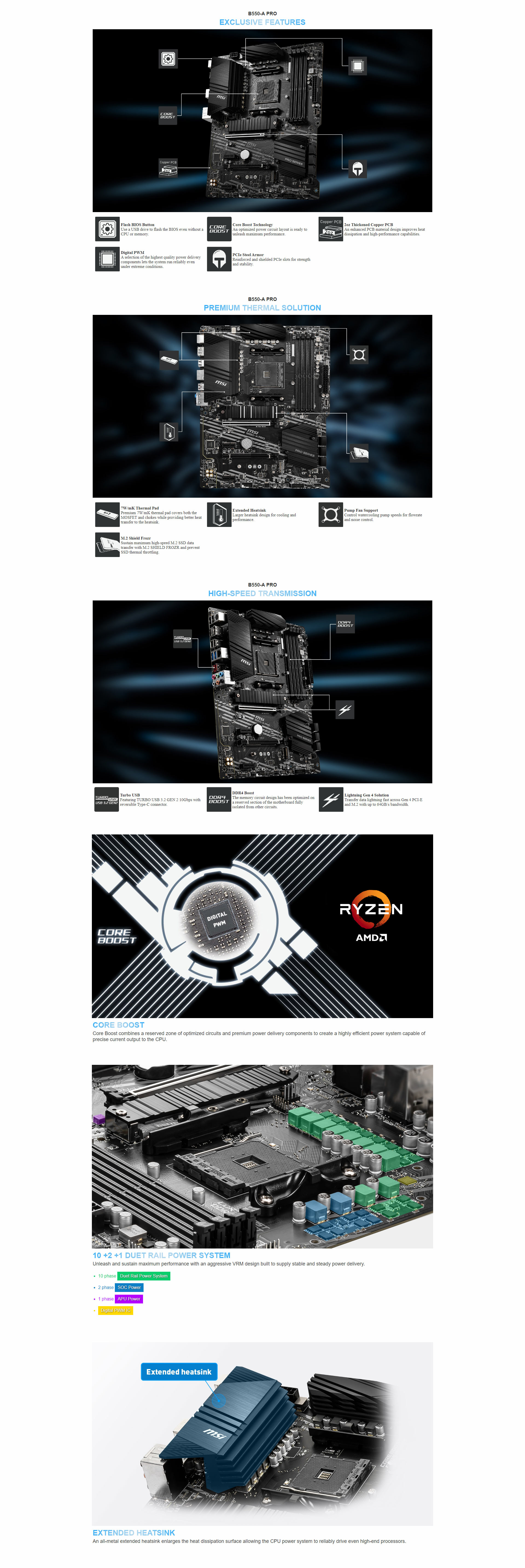 B550-A PRO - MSI-US Official Store